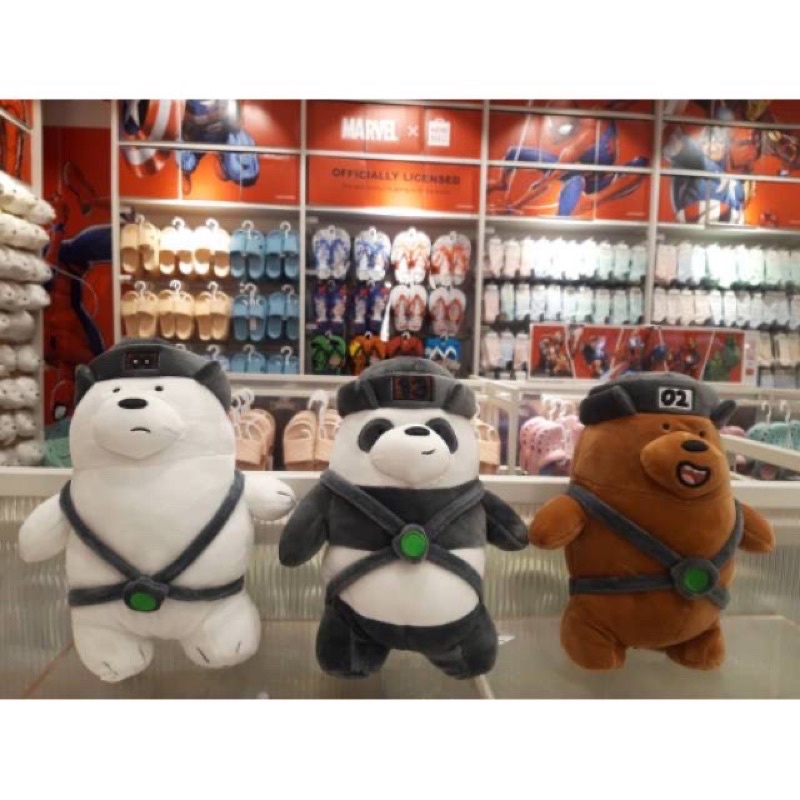 Boneka Miniso Official Miniso x We Bare Bears | Shopee Indonesia