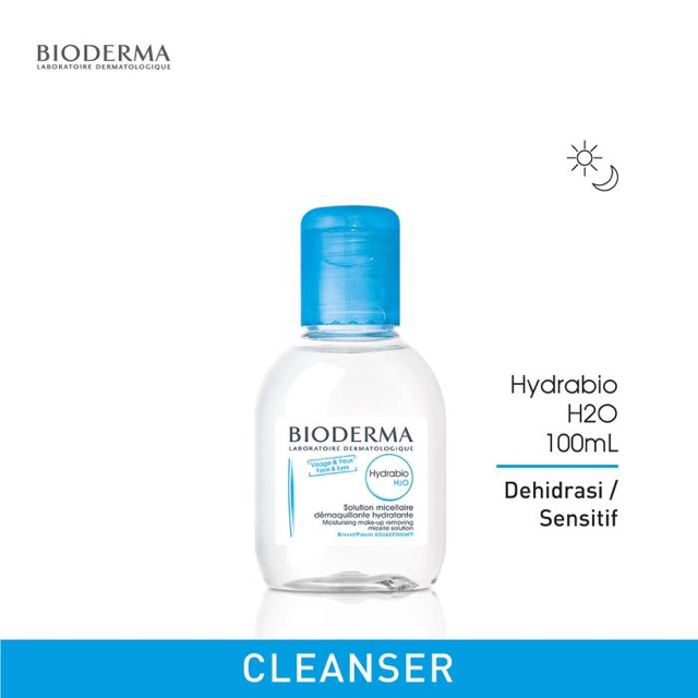 Jual Bioderma Hydrobio H2O Makeup Removing For Dehydrated Skin 100ml ...