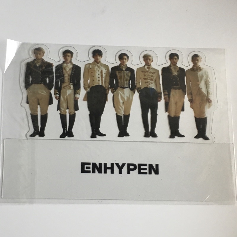 Jual enhypen clear photo stand standee pob weverse border carnival bdc ...