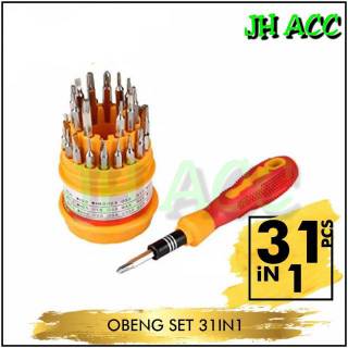 Jual OBENG SET 16 IN 1 / 31 IN 1 OBENG BULAT OBENG KECIL OBENG MINI ...