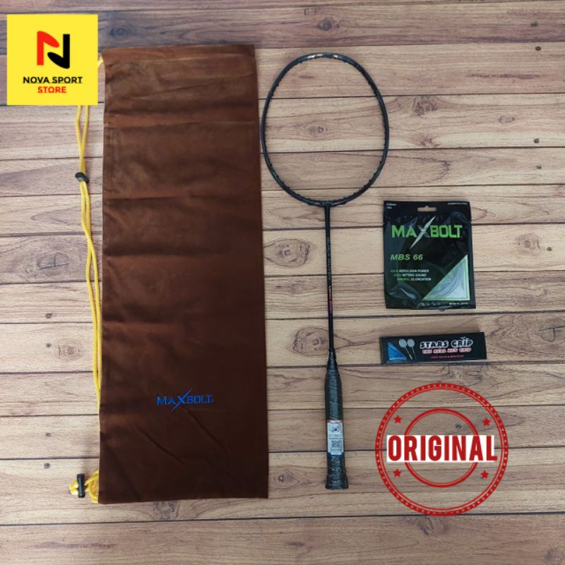 Jual RAKET BADMINTON MAXBOLT BLACK WOVEN LIMITED EDITION | Shopee Indonesia