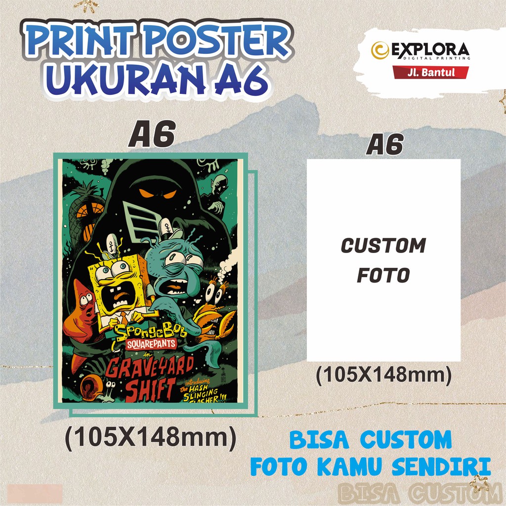 Harga cetak poster a6 Terbaru Des 2025 | BigGo Indonesia