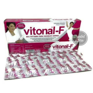 Jual VITONAL F MULTIVITAMIN PADA KEADAAN ANEMIA | VITAMIN DAN MINERAL ...
