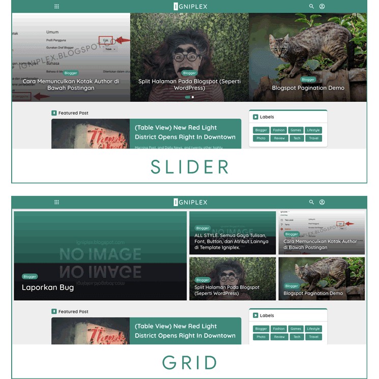 Jual Template Blogger Igniplex Premium v2.6 | Shopee Indonesia