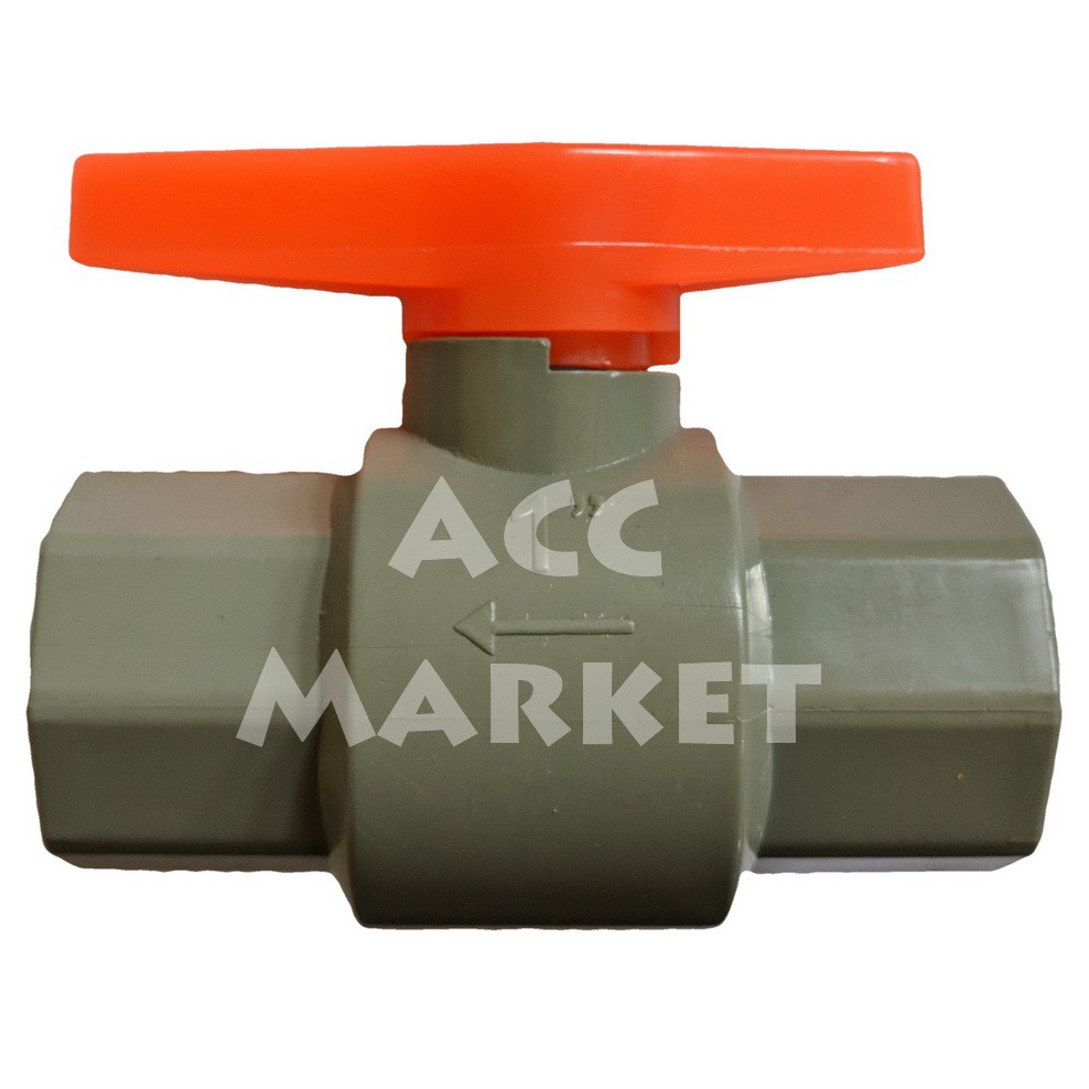 Stop Keran 1 Inch Air Pipa PVC Polos Drat Dalam Kran Ball Valve | Shopee Indonesia