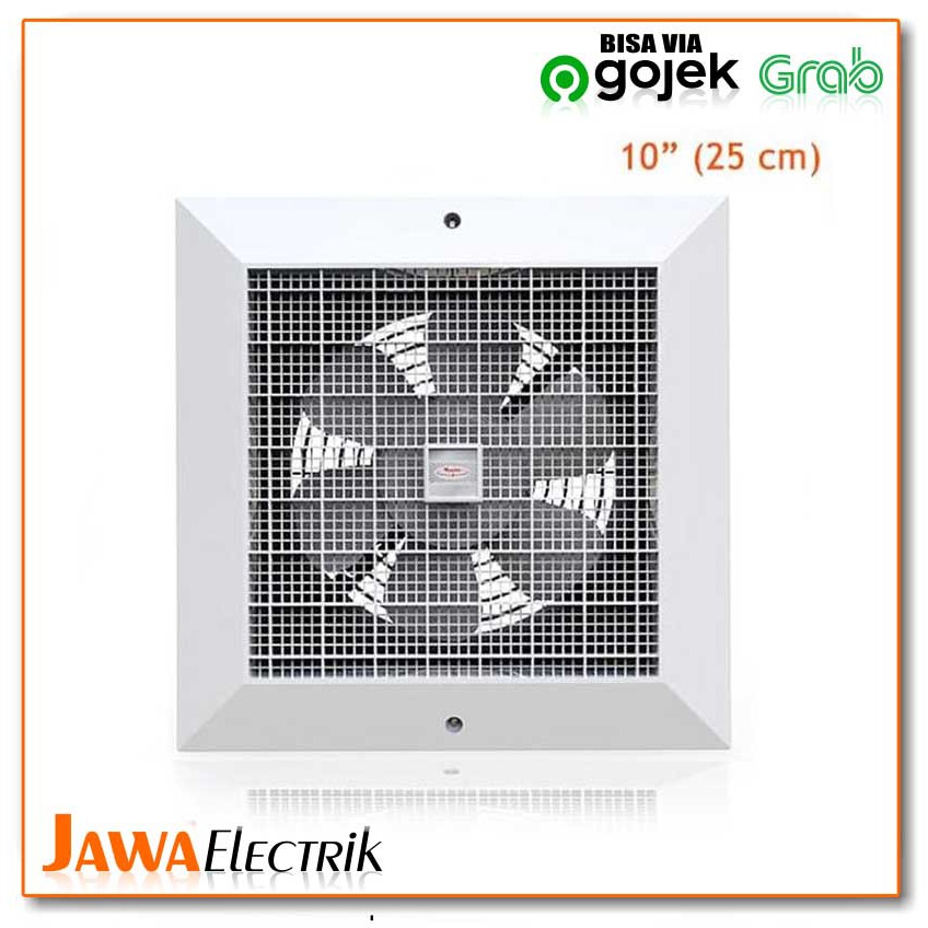 Jual Ceiling Exhaust/Hexos/Heksos FanMASPION CEF-25 Plafon Ukuran 10 ...
