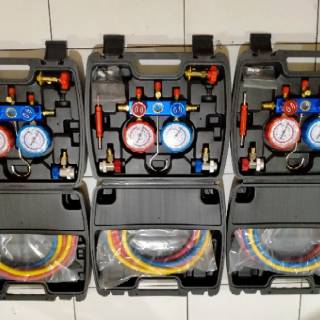 Jual Testing manifold alat isi freon ac testing manipul alat meteran ...