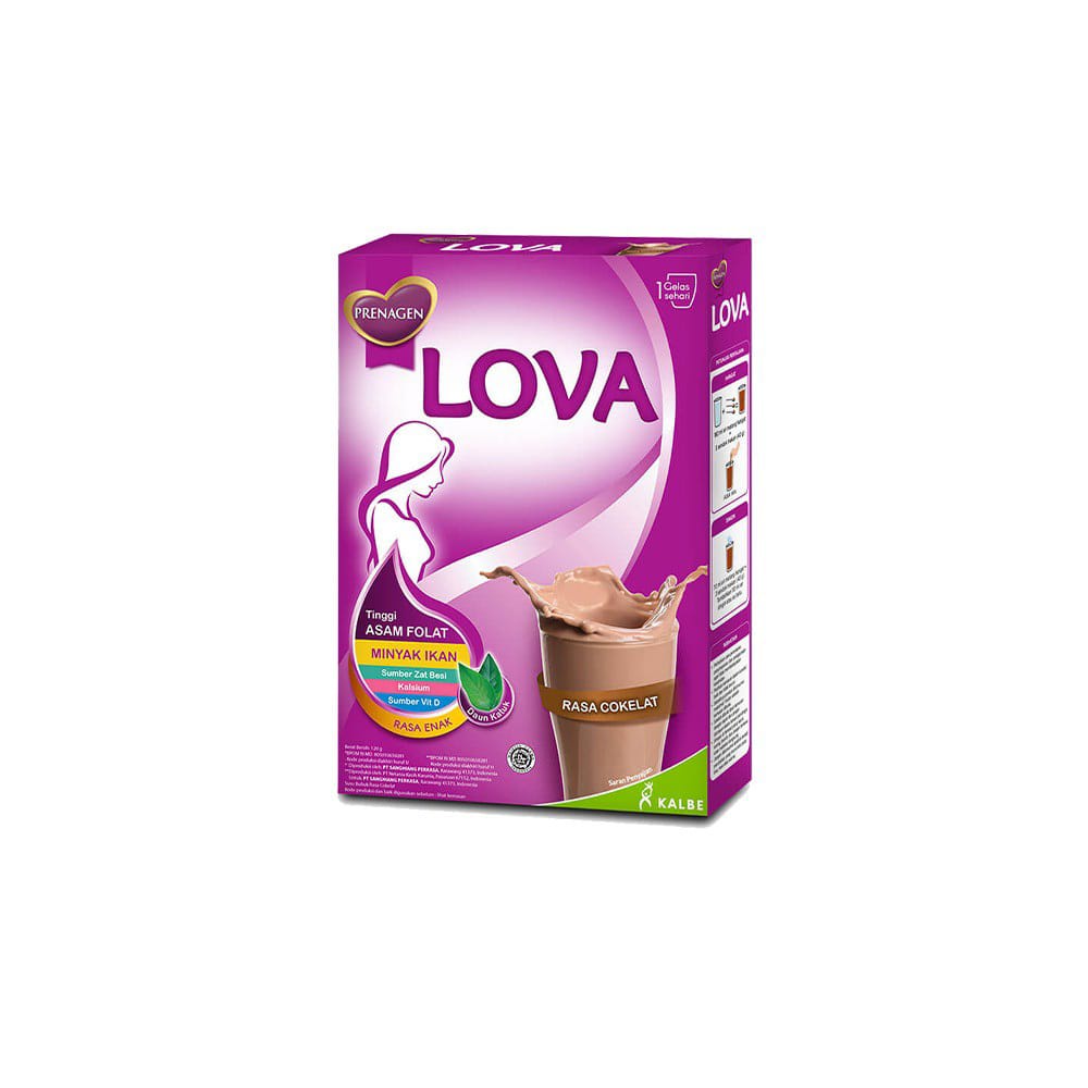 Jual (Hafiz Store) Prenagen Lova Chocolate | Strawberry Susu Bumil & Busui 120 g | Shopee Indonesia