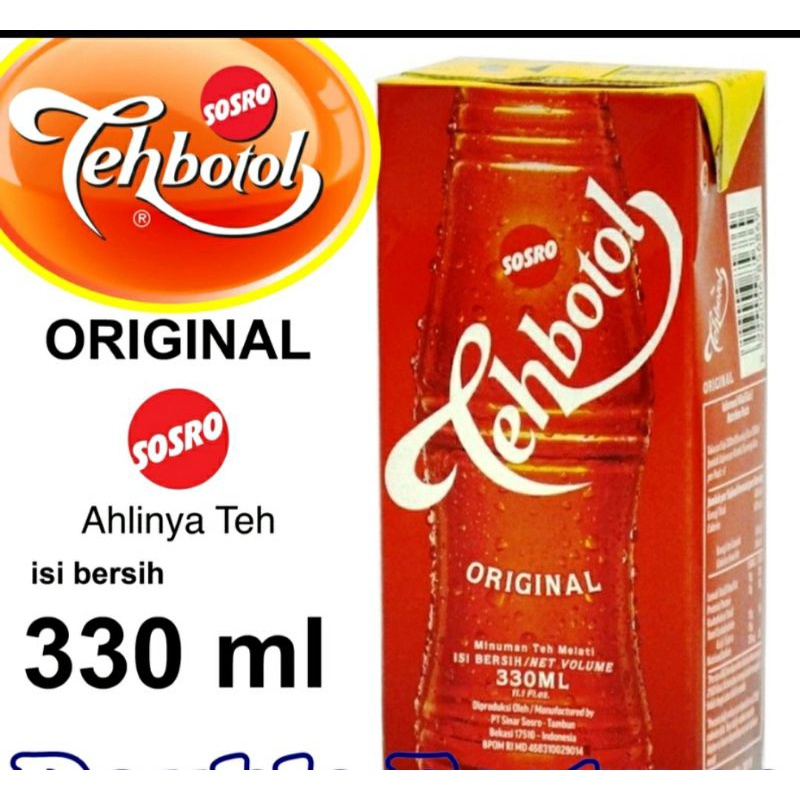 Jual SOSRO TEH KOTAK 330ML | Shopee Indonesia