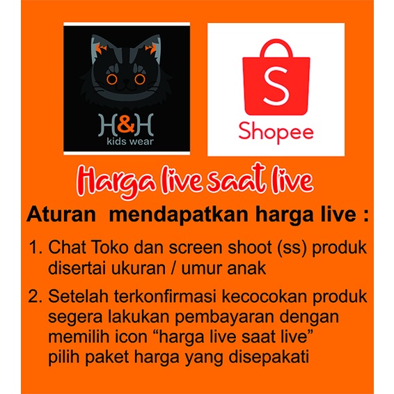 Jual HARGA LIVE SAAT LIVE || Khusus pakaian harga saat live | Shopee ...