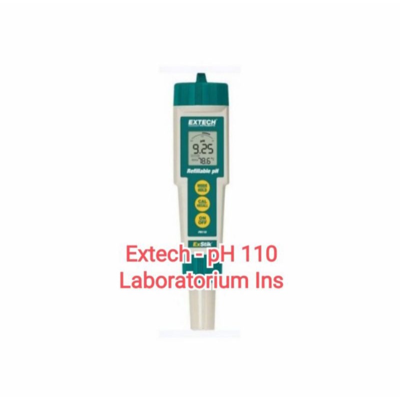 Jual Extech pH110 - pH 110 Exstik Refillable pH Meter Indonesia|Shopee ...