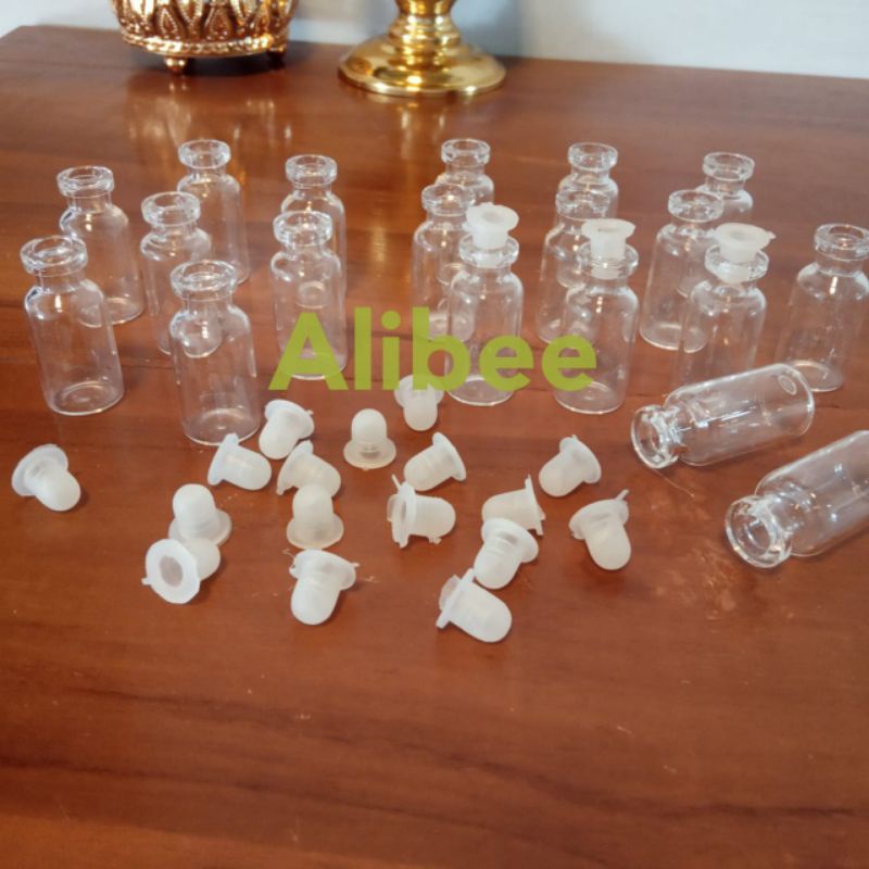 Botol kaca 4ml/Botol pinisilin 4ml/Botol tester 4ml | Shopee Indonesia