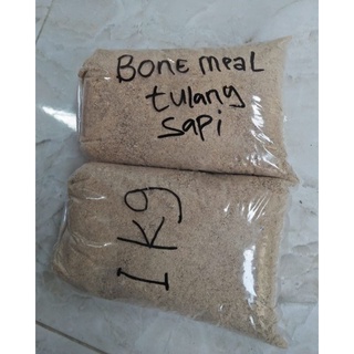 Jual PROMO Bone Meal / Tepung Tulang SAPI / Pakan Ternak (1KG) | Shopee ...