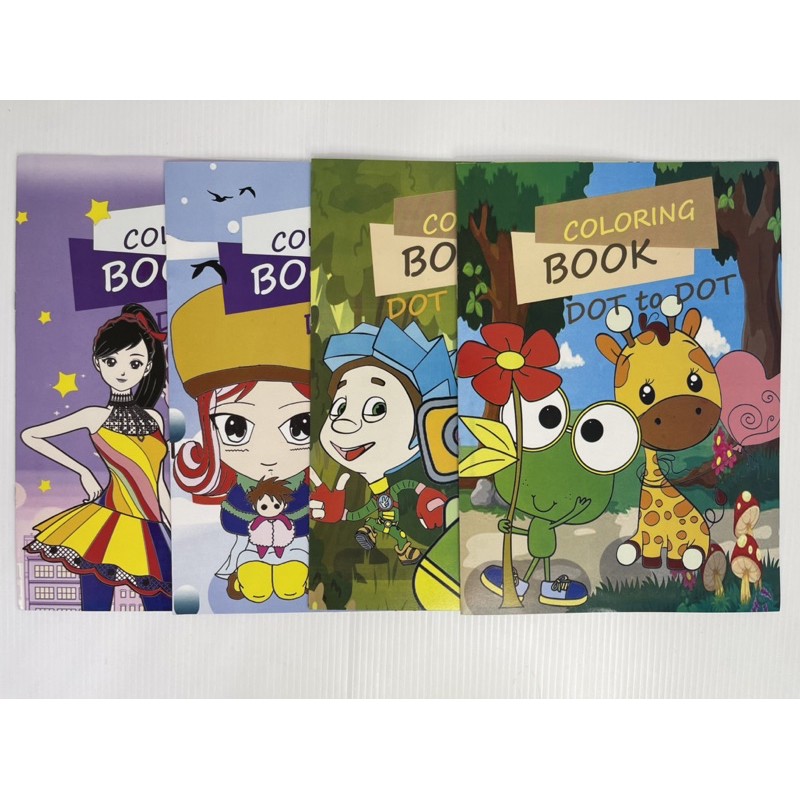 Jual Coloring Book Dot to Dot Buku Mewarnai Indonesia|Shopee Indonesia