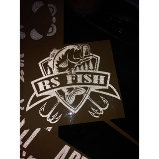 Jual sticker mancing, aticker ikan, fish (COSTUM) | Shopee Indonesia