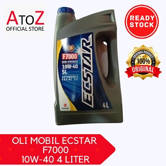 Jual OLI MOBIL ECSTAR F7000 10W-40 4L - AUTOMOBILE ENGINE OIL - OLI ...
