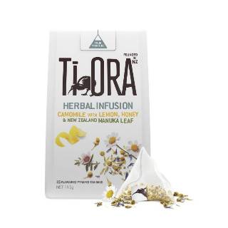Jual Ti Ora tiora herbal infusions tea lemon honey manuka leaf of new ...