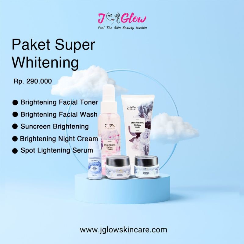 Jual [SUPER GLOWING] J GLOW PAKET SUPER WHITENING | Shopee Indonesia