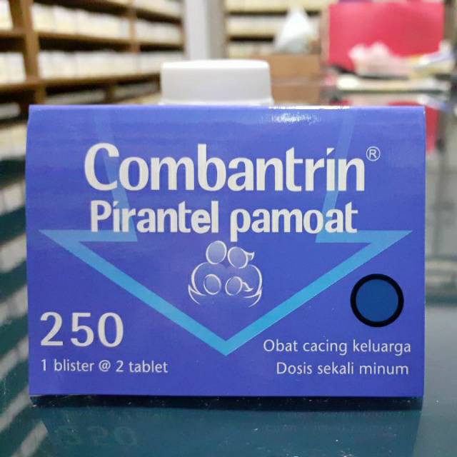 COMBANTRIN TABLET 250MG OBAT CACINGAN CACING KREMI | Shopee Indonesia