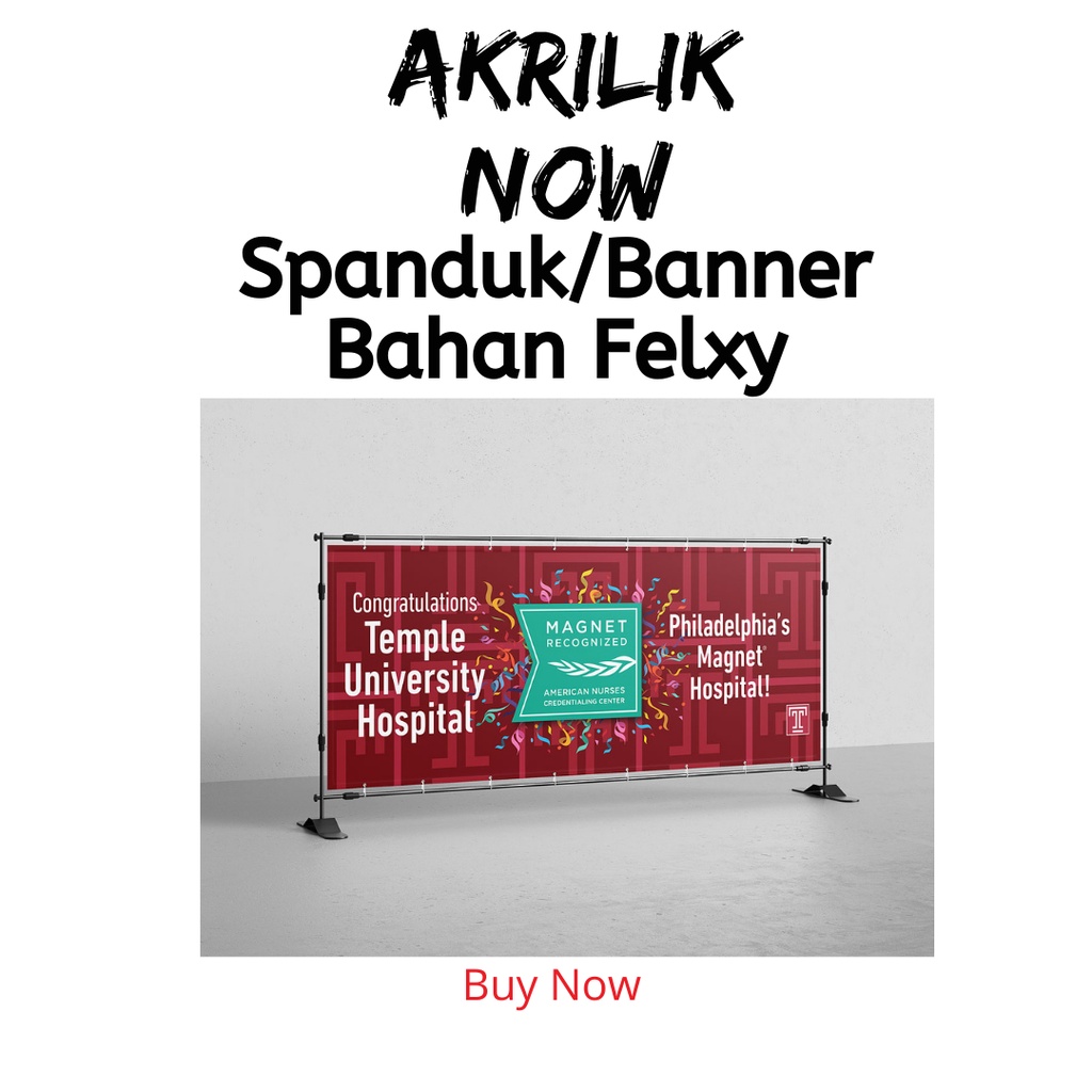 Jual Spanduk Outdoor Bahan Flexy Backlite/Custom Banner | Shopee Indonesia