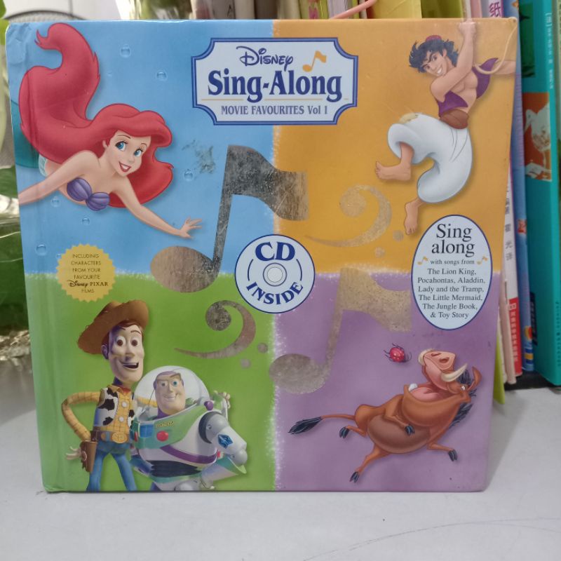 Jual (PL English Book) Buku Nyanyian Bahasa Inggris / Lagu Disney Sing ...