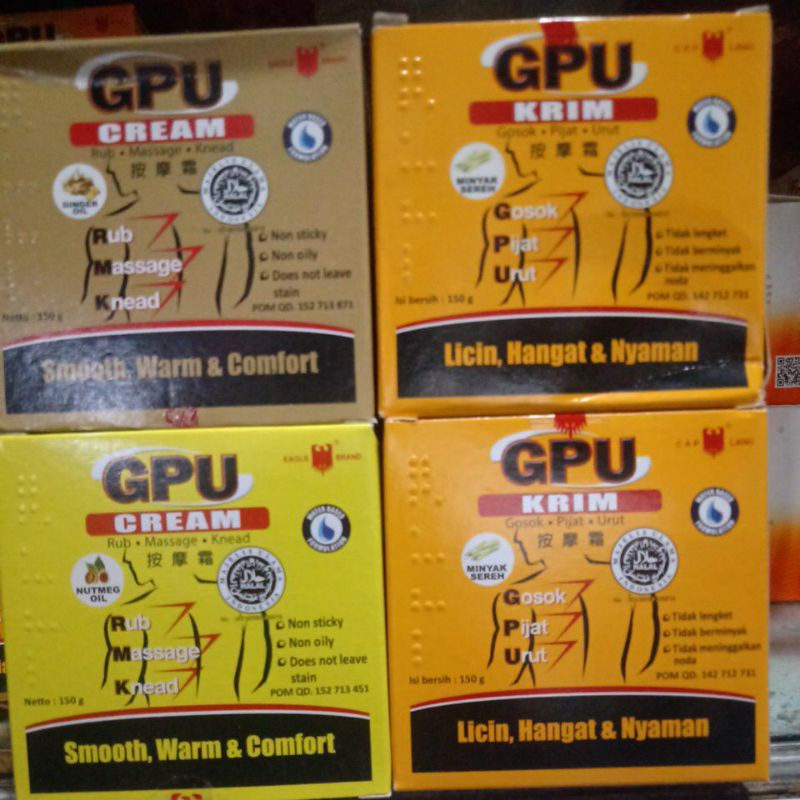 Jual GPU krim 150g | Shopee Indonesia