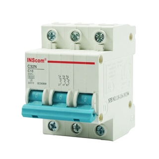 Jual MCB LISTRIK INSCOM C32N 3P 6A / MINI CIRCUIT BREAKER 3 POLE 3 PHASE Indonesia|Shopee Indonesia