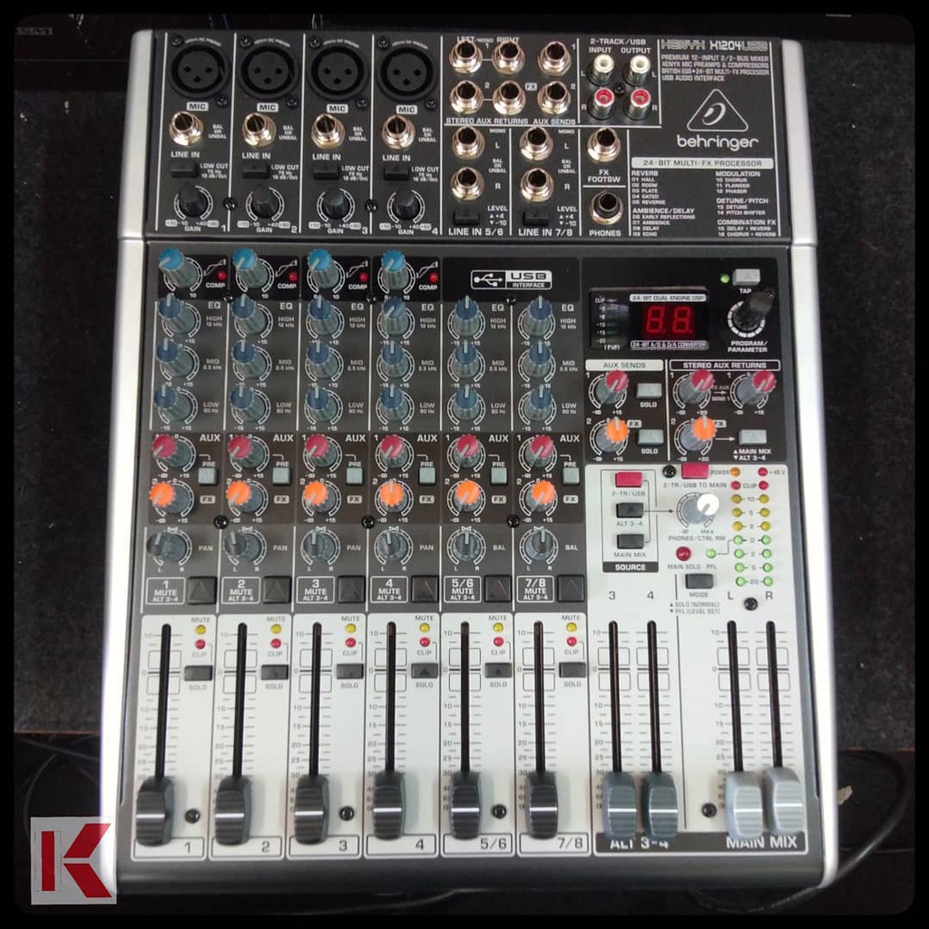 Jual Mixer Behringer Xenyx X1204USB X 1204 USB | Shopee Indonesia