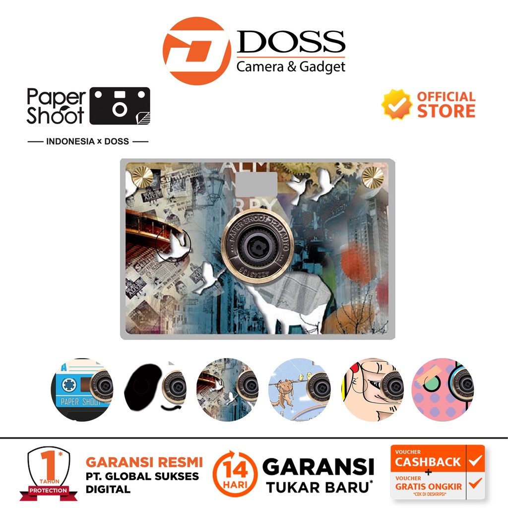 Jual Paper Shoot Paper Camera Taiwan Designers Series | Shopee Indonesia