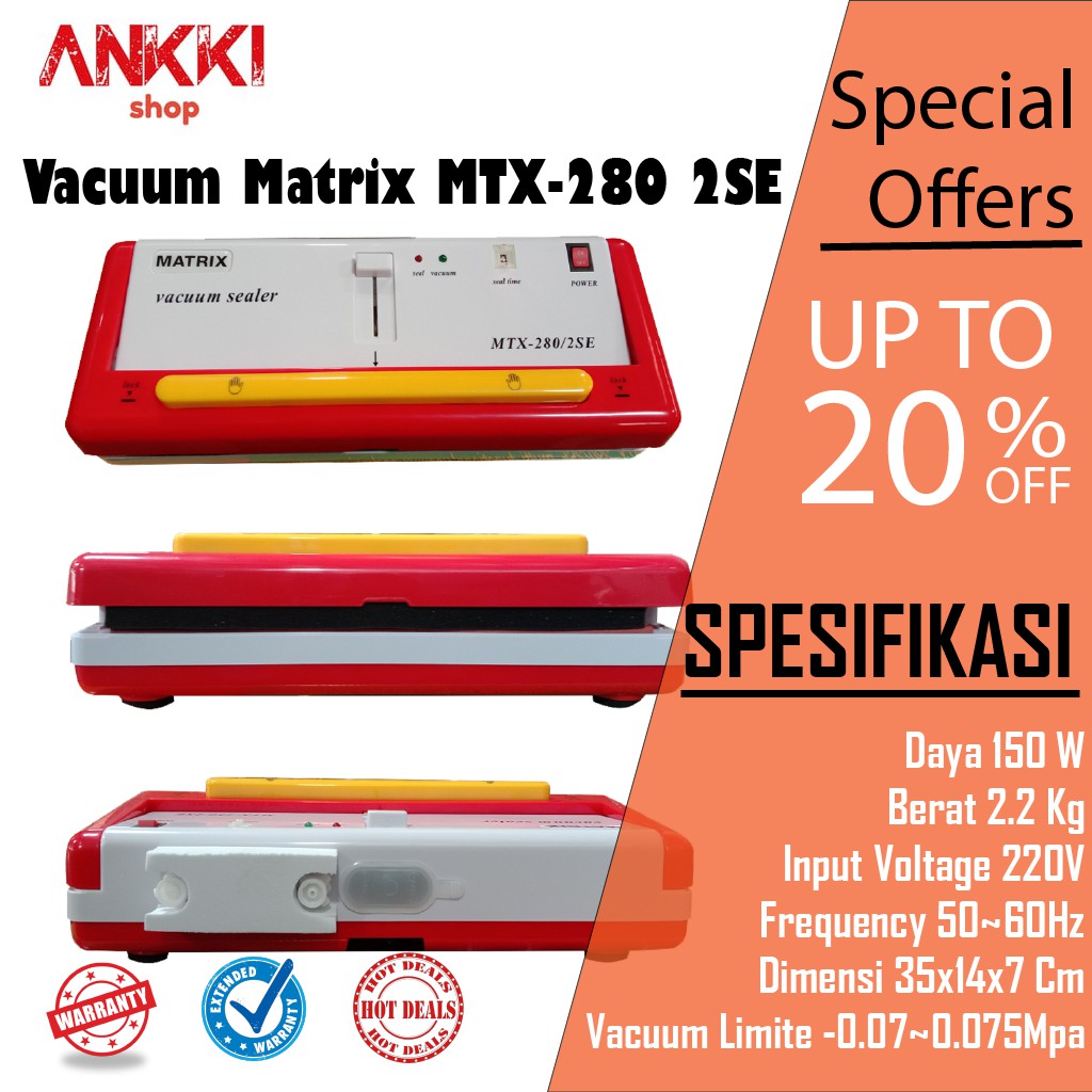 Harga vacuum sealer matrix Terbaru Sep 2025 | BigGo Indonesia