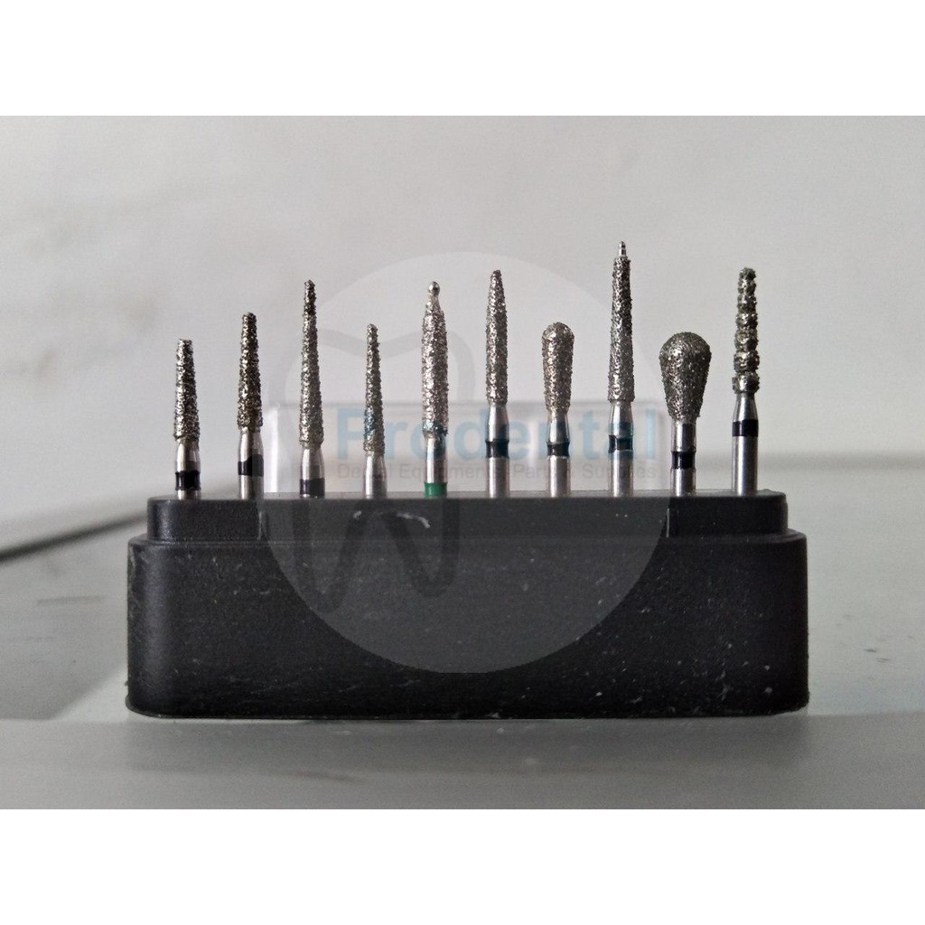 Jual Bur Gigi / Dental Diamond Bur Gingival Bevel Set | Shopee Indonesia
