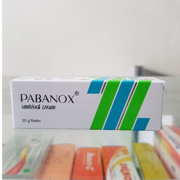 Jual Pabanox Cream 20gr - Sunblock Cream utk Melindungi Wajah | Shopee ...