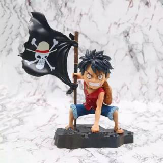 Jual figure luffy one piece bendera with flag | Shopee Indonesia