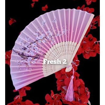 Jual kipas sangjit motif sakura pink / kipas wedding | Shopee Indonesia