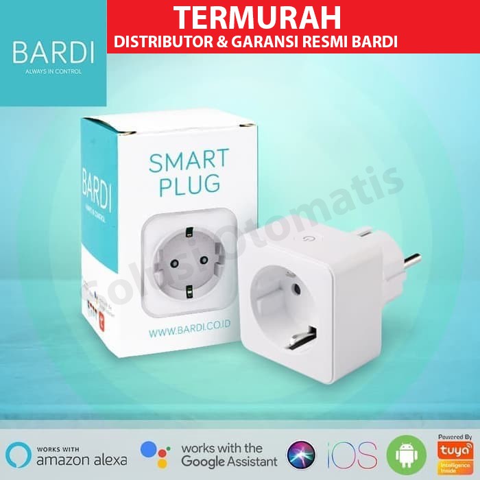 BARDI Smart Portable Plug Colokan Wifi Wireless IoT Home Automation ...