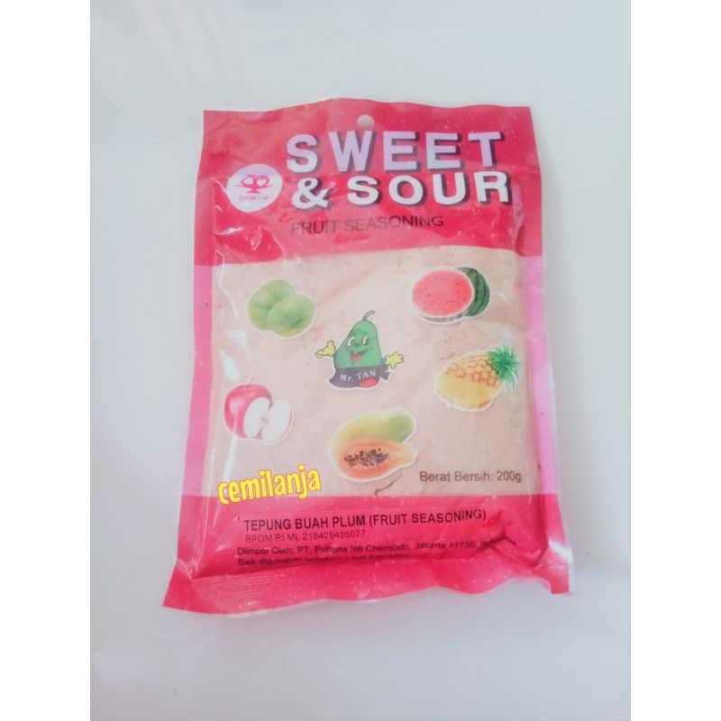 Jual BUMBU BUAH POTONG KIAMBOY PLUM ASAM ASIN MANIS SHUN TAI SWEET AND SOUR FRUIT SEASONING ...