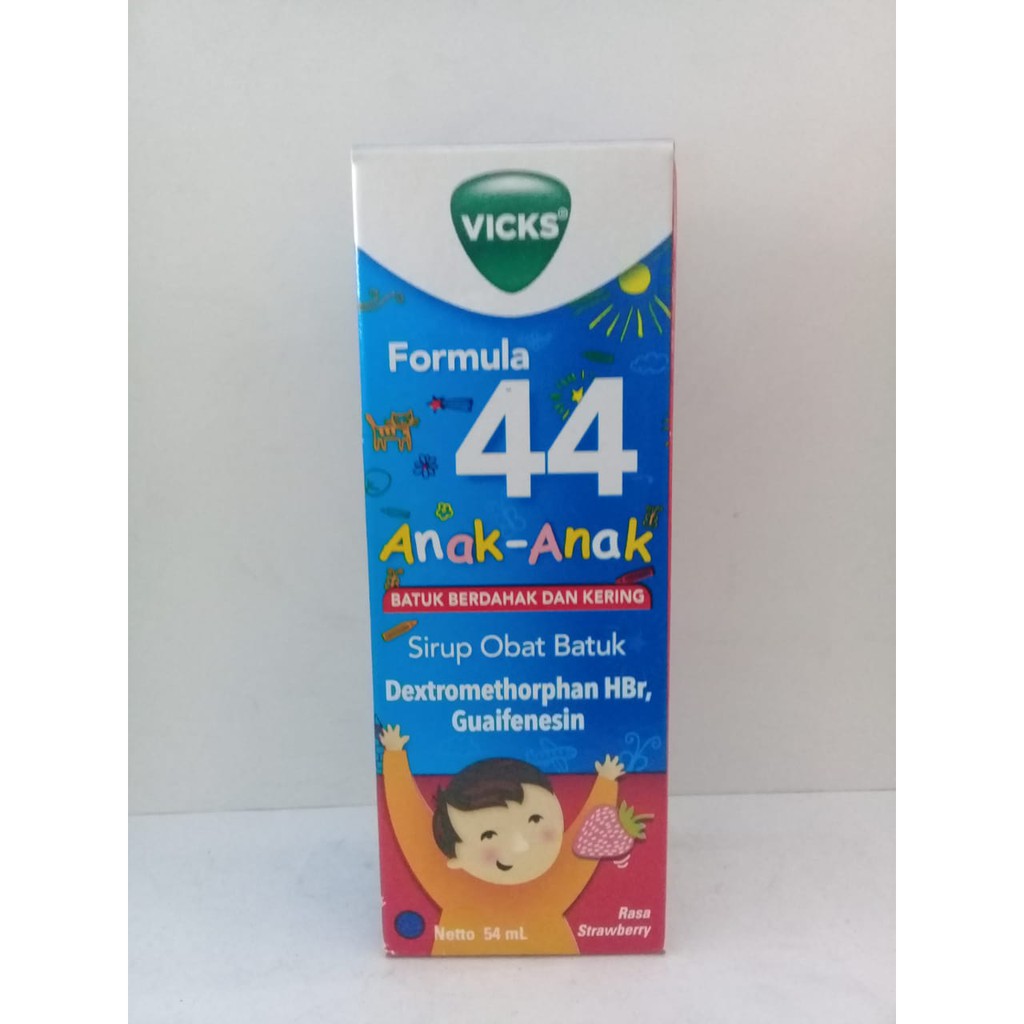 Jual VICKS FORMULA 44 SIRUP OBAT BATUK 54 ML | Shopee Indonesia