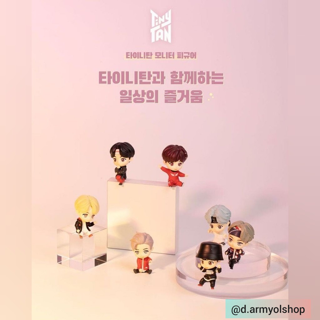 Jual OFFICIAL BTS TINYTAN CHARACTER MONITOR FIGURE | Shopee Indonesia