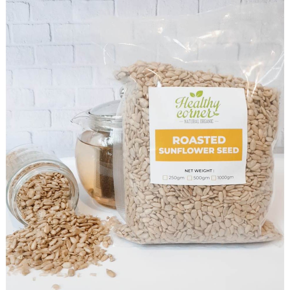 Jual Roasted Sunflower Seed ( Biji Bunga Matahari Panggang ) 500 gr ...