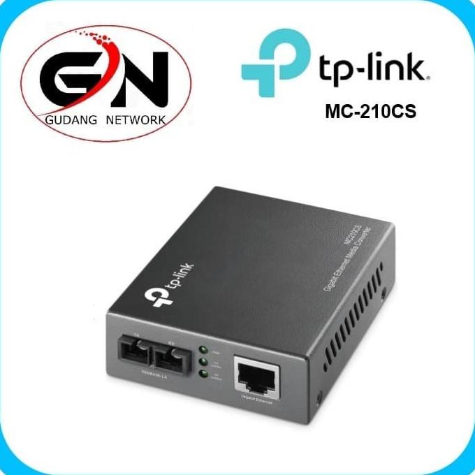Jual TP-LINK MC210CS Gigabit Ethernet Media Converter RJ-45 To Fiber ...