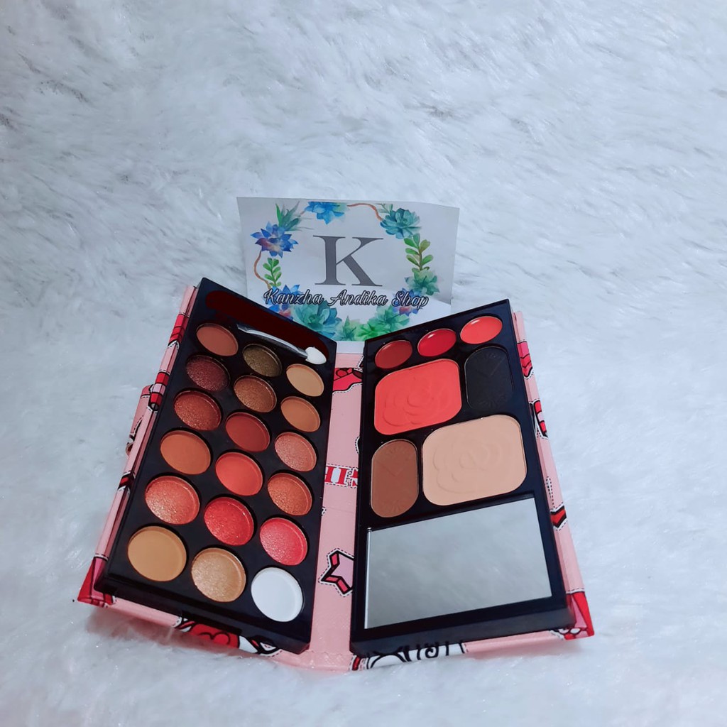 Jual EYeshadow Make Up Dompet 5 in 1 Ukuran Sedang | Shopee Indonesia