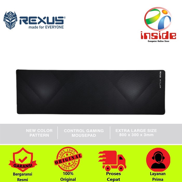 Jual Rexus Kvlar T1 Fragged Control Edition Mouse pad Gaming Indonesia ...