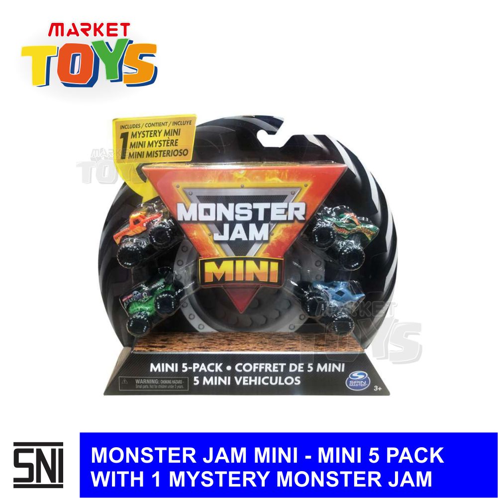 Jual Monster Jam MINI - Mini 5 Pack (Mobilan/Diecast) Indonesia|Shopee ...