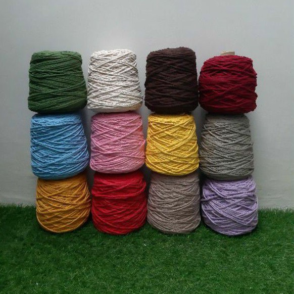 Jual Benang Macrame Single Strand Warna | Shopee Indonesia