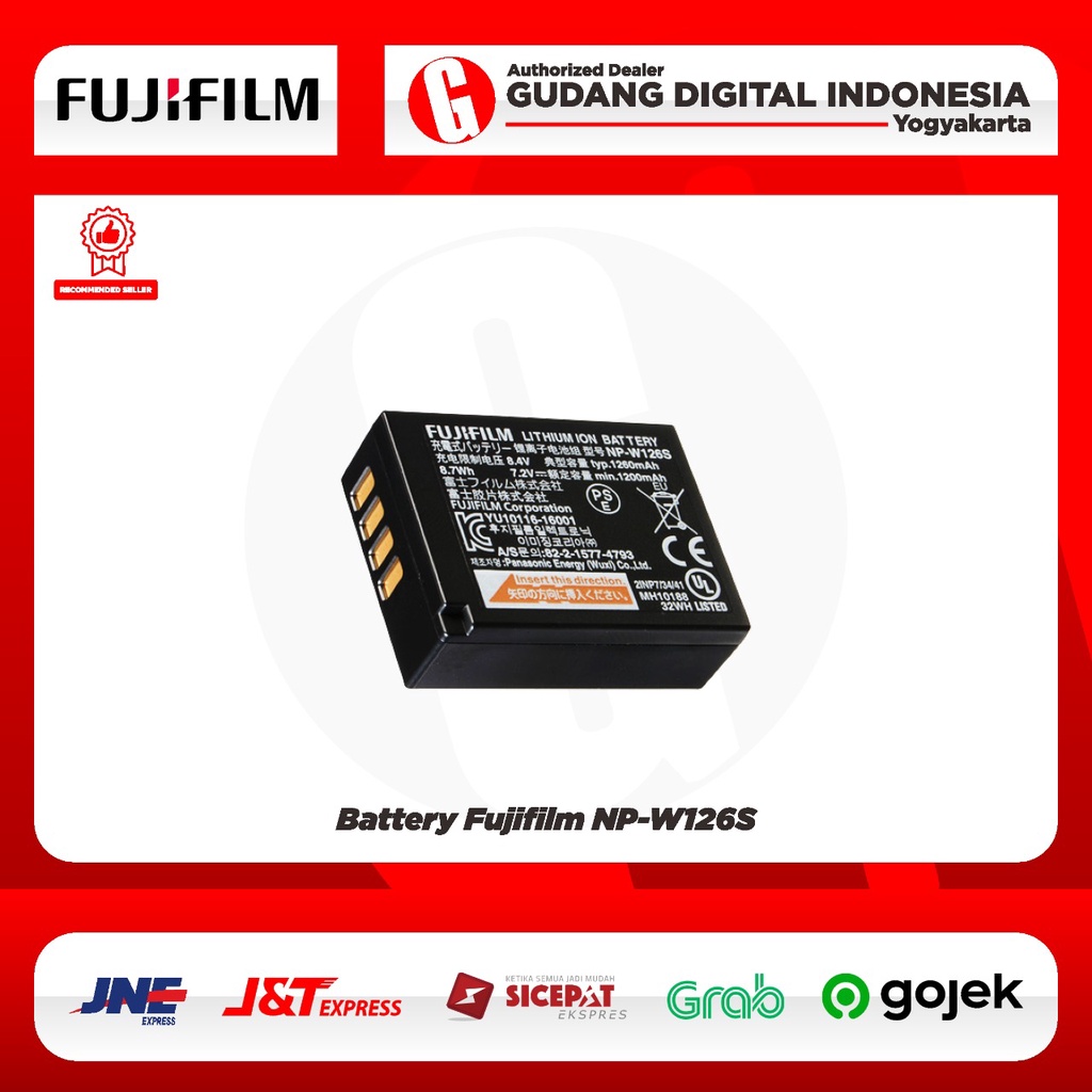 Jual Fujifilm Battery NP-W126S (non ori) | Shopee Indonesia