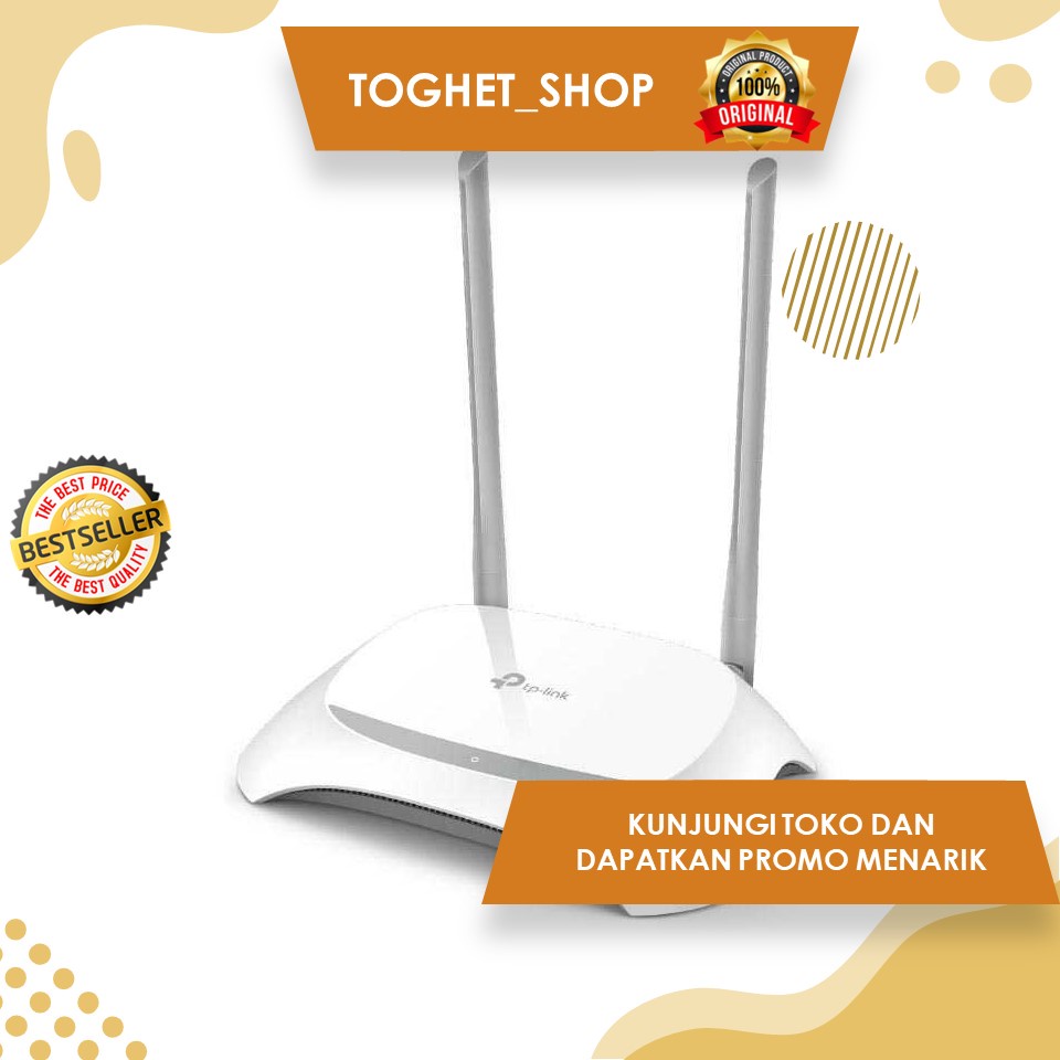 Jual TP-LINK WiFi Wireless Router 300Mbps - Kecepatan Download Tinggi ...