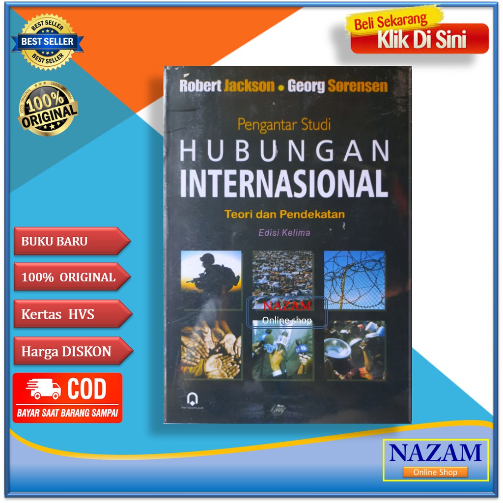 Jual Pengantar Studi Hubungan Internasional Teori dan pendekatan Edisi kelima-Robert Jackson ...