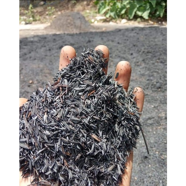 Jual Sekam bakar,kulit padi bakar,kulit gabah padi bakar,biochar 1kg ...