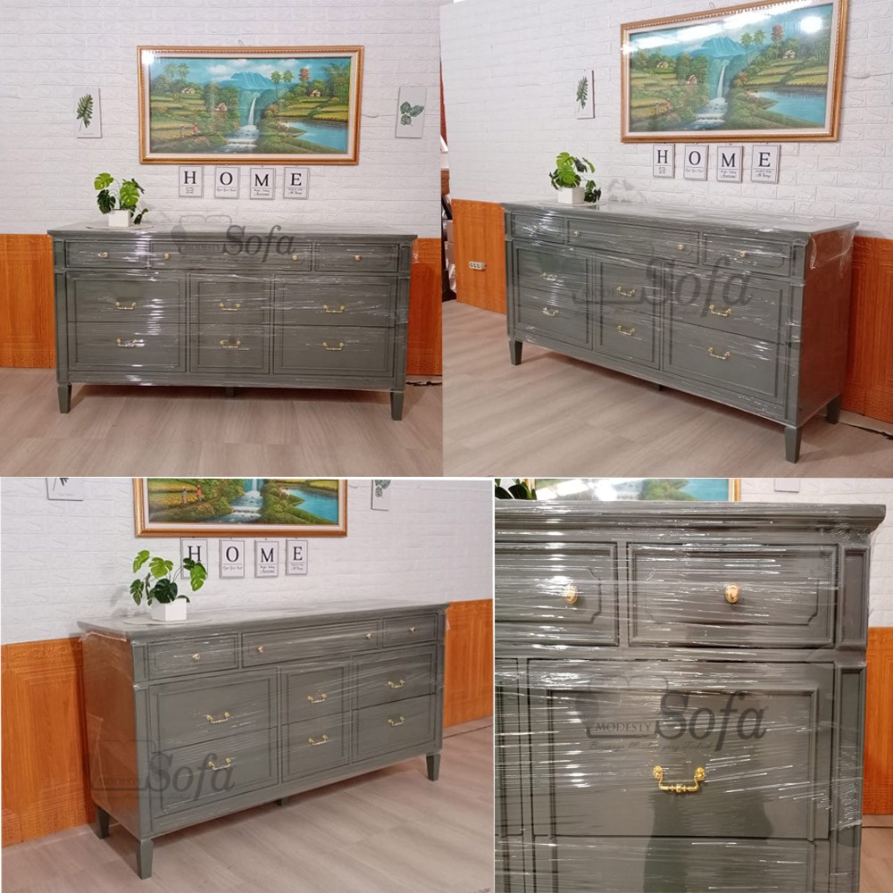 Jual Meja Buffet Modesty Laci Jumbo | Shopee Indonesia