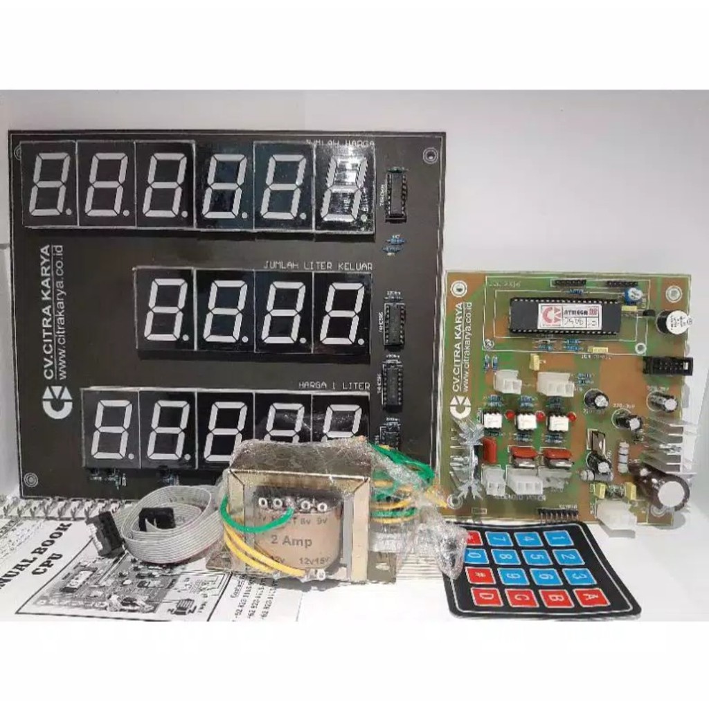 Jual Set spare part cpu Pom Mini | Pertamini ic program 32 Display ...